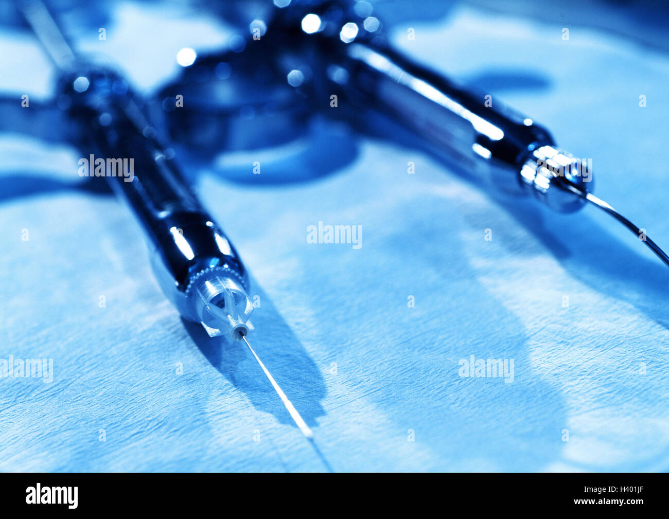 Dentistry, sputter, injection, anaesthesia, ointment applicator ...