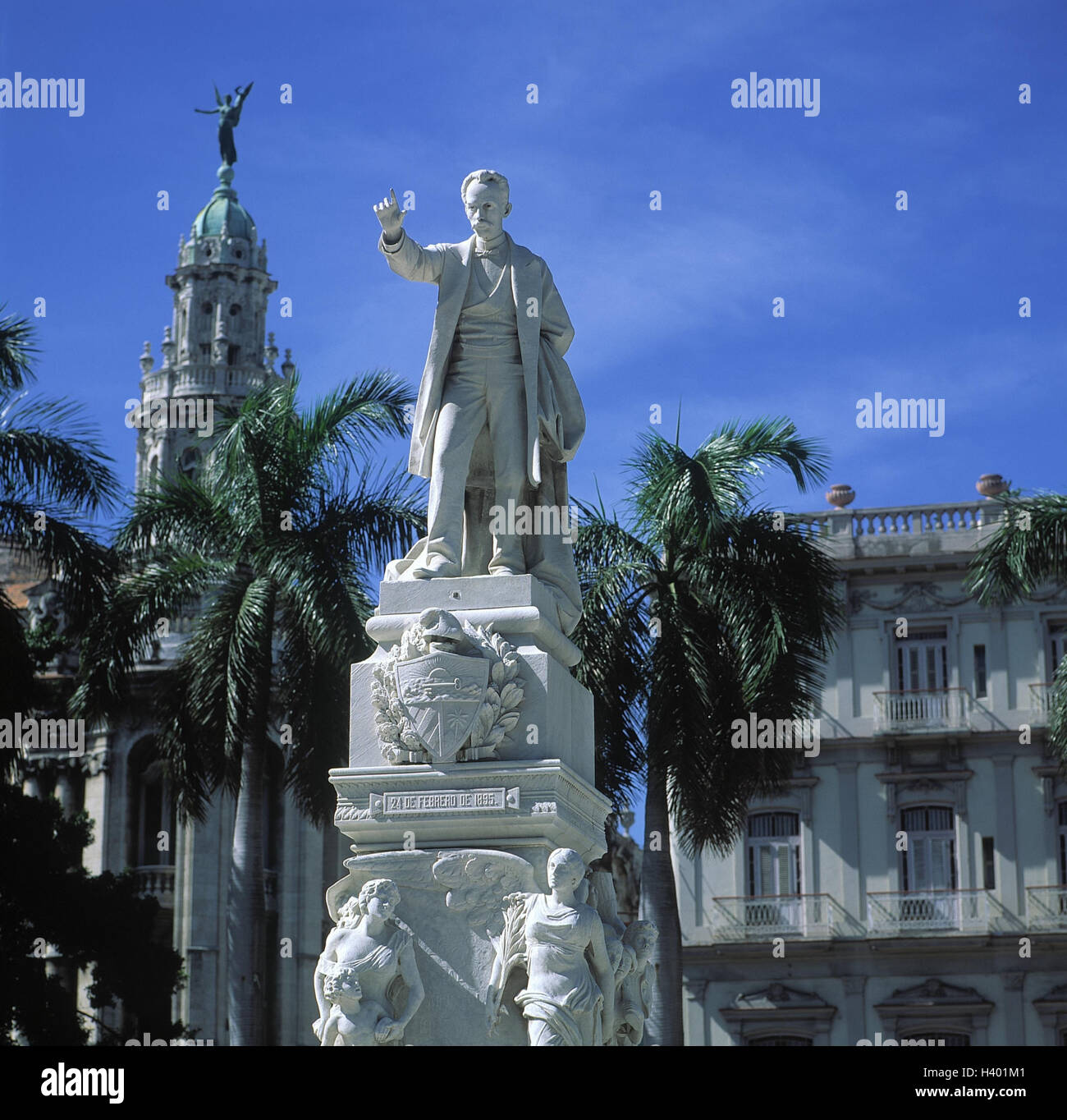 Cuba, Havana, monument, freedom hero, Jose Marti, La Habana, statue ...