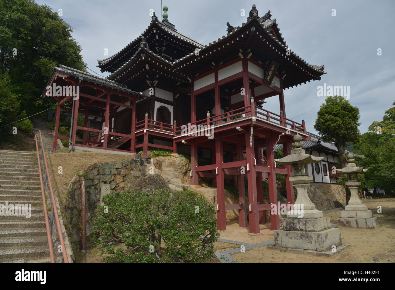 Spot Western Monastery Japan Stock Photo - Alamy