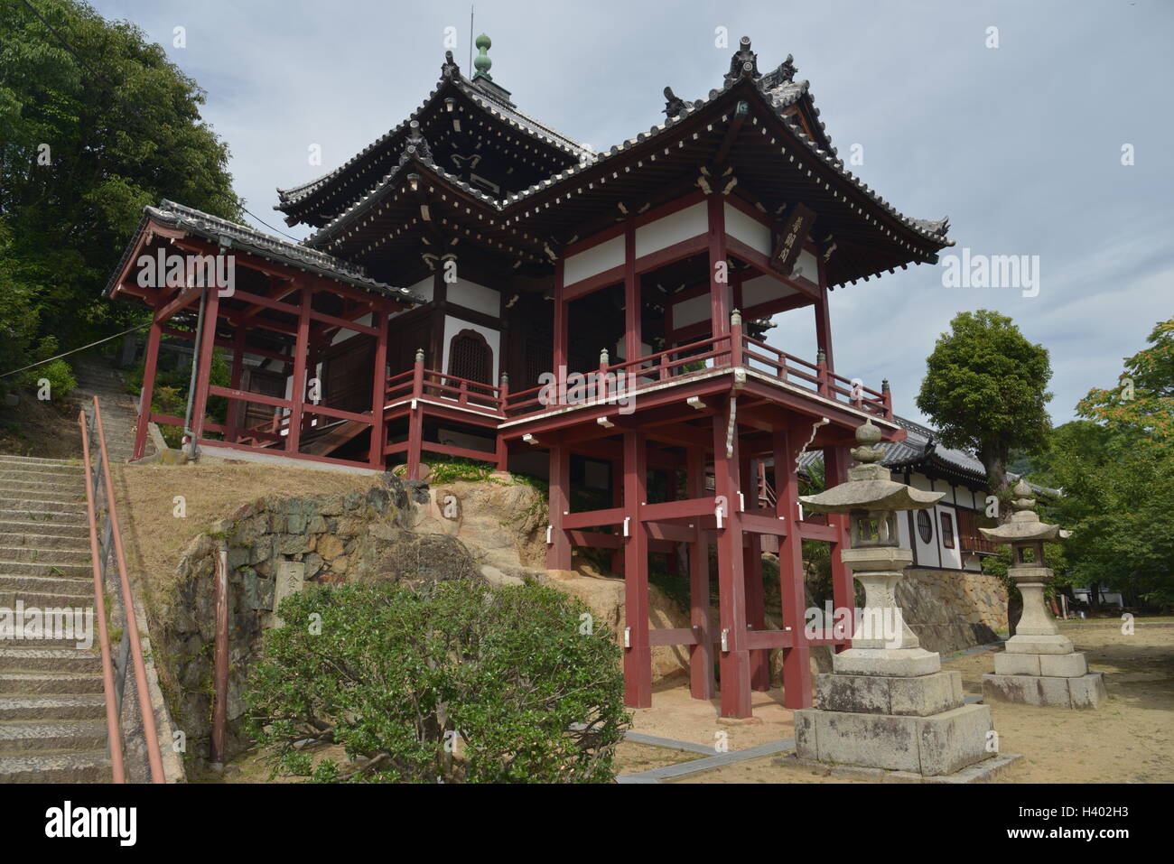 Spot Western Monastery Japan Stock Photo - Alamy