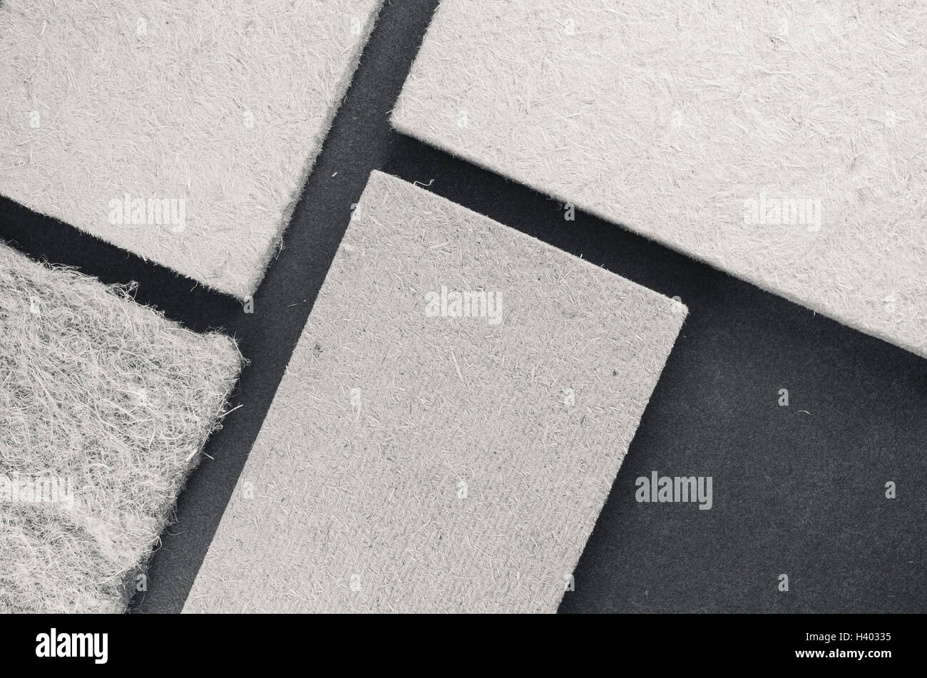 Buildings thermal insulation wood fiber blocks - energy saving concept ...