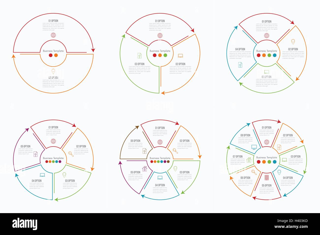Set with infographics Stock Vector Image & Art - Alamy