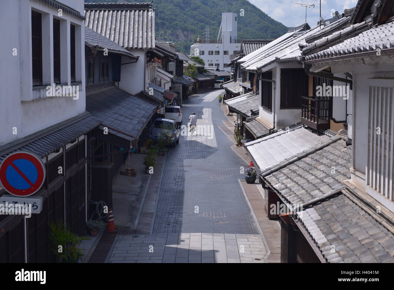 Takahara Street View Japan Stock Photo - Alamy
