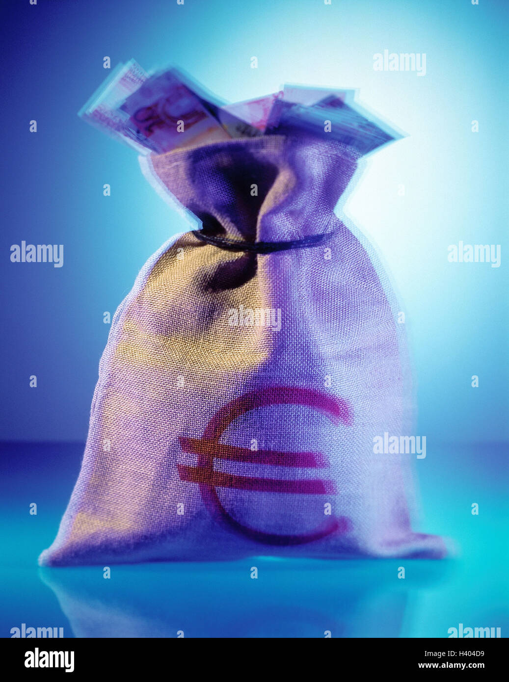 Monetary pouch, currency figure, euro, bank notes, icon, save, pouch ...