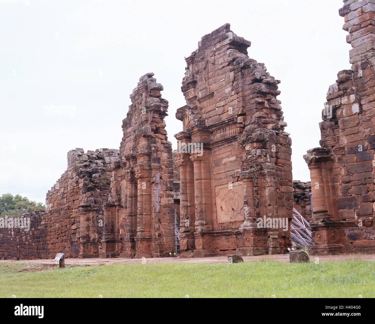 Argentina, San Ignacio Mini, Jesuit's mission, in 1696, South America ...