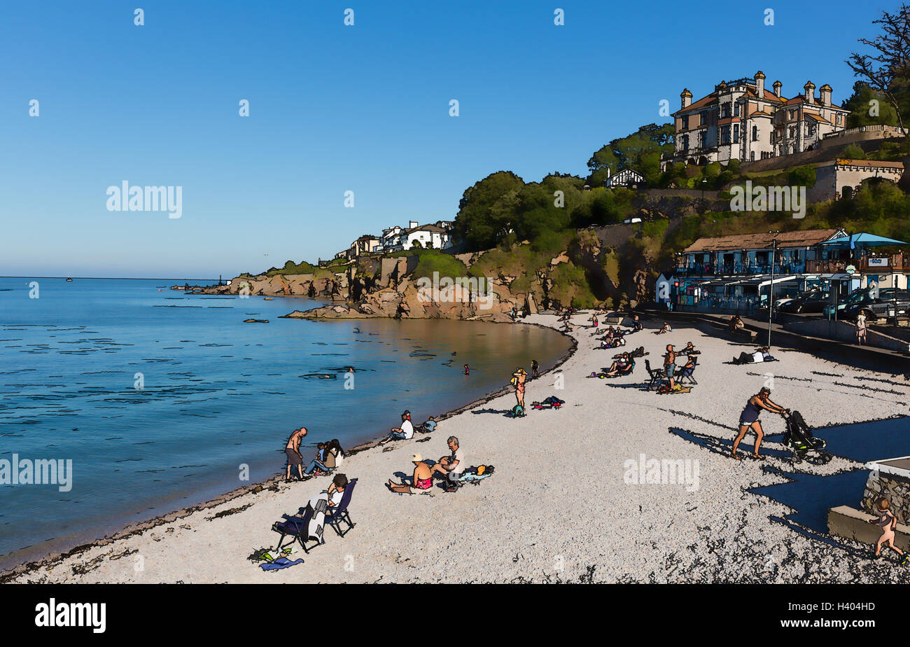 Cartoon illustration different people characters hi-res stock ...