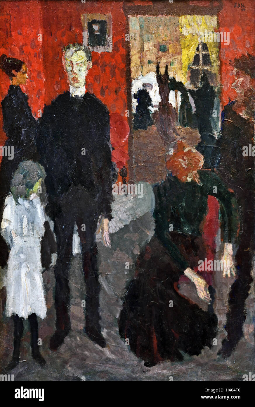 Small Death Scene 1906 Max Beckmann 1884-1950 German Germany Stock ...