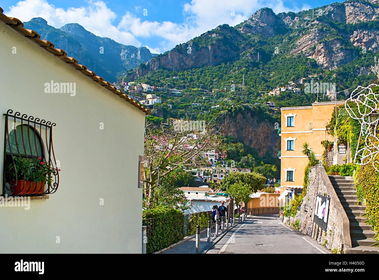 Positano harbour italy hi-res stock photography and images - Alamy