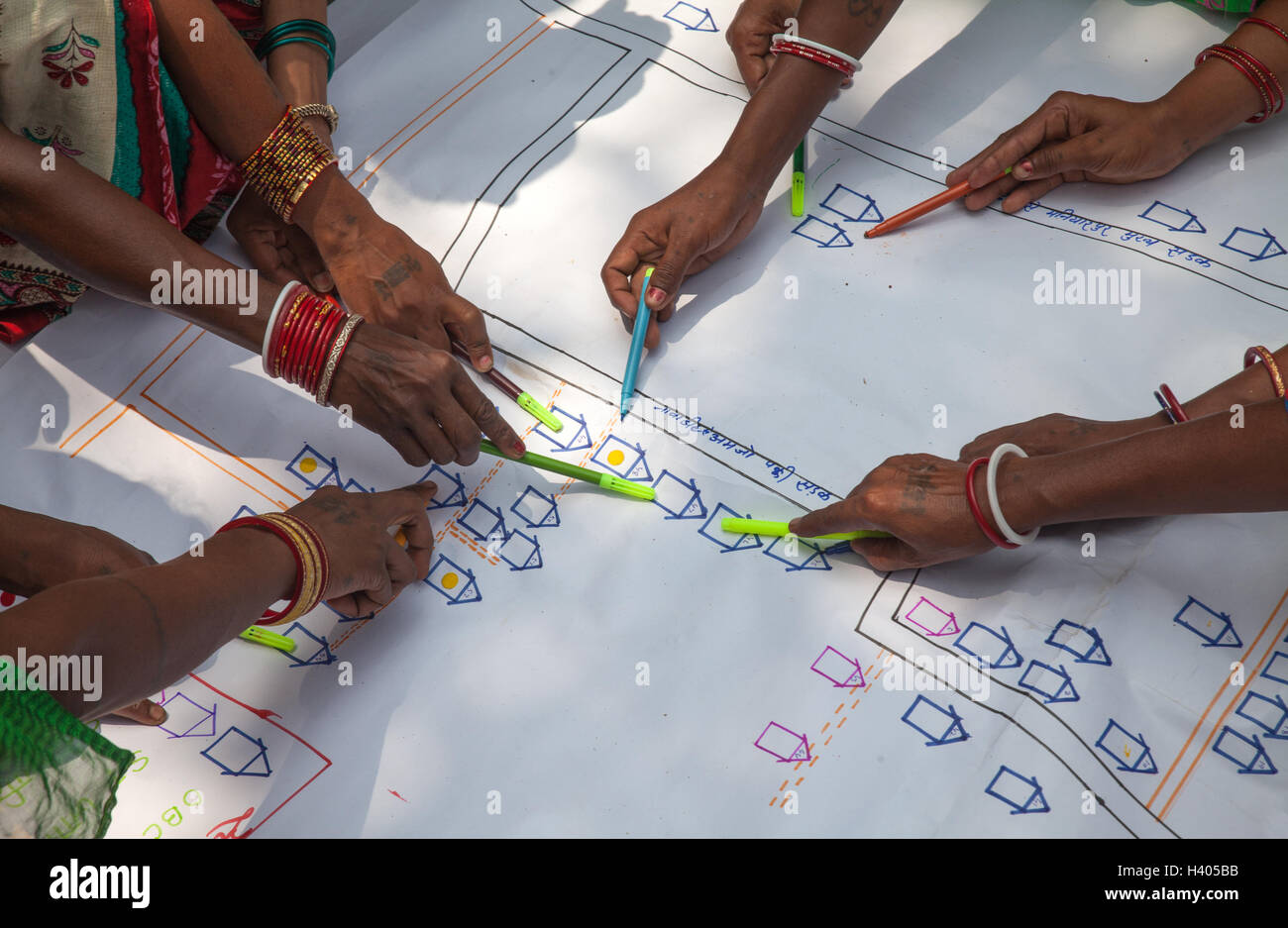 India infrastructure map hi-res stock photography and images - Alamy