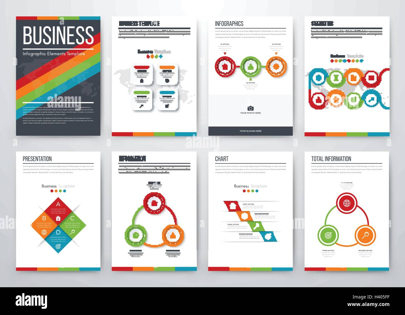 Modern infographic vector concept Stock Vector Image & Art - Alamy