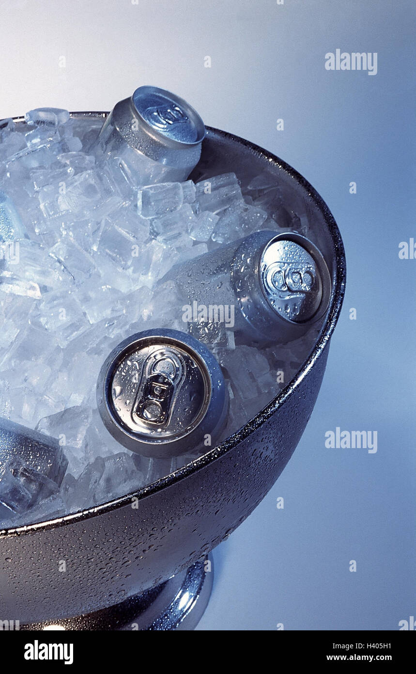 Peel, ice cube, drinks cans, detail, ice bucket, ice cream radiator ...