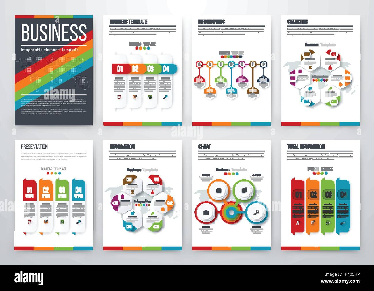 Modern infographic vector concept Stock Vector Image & Art - Alamy