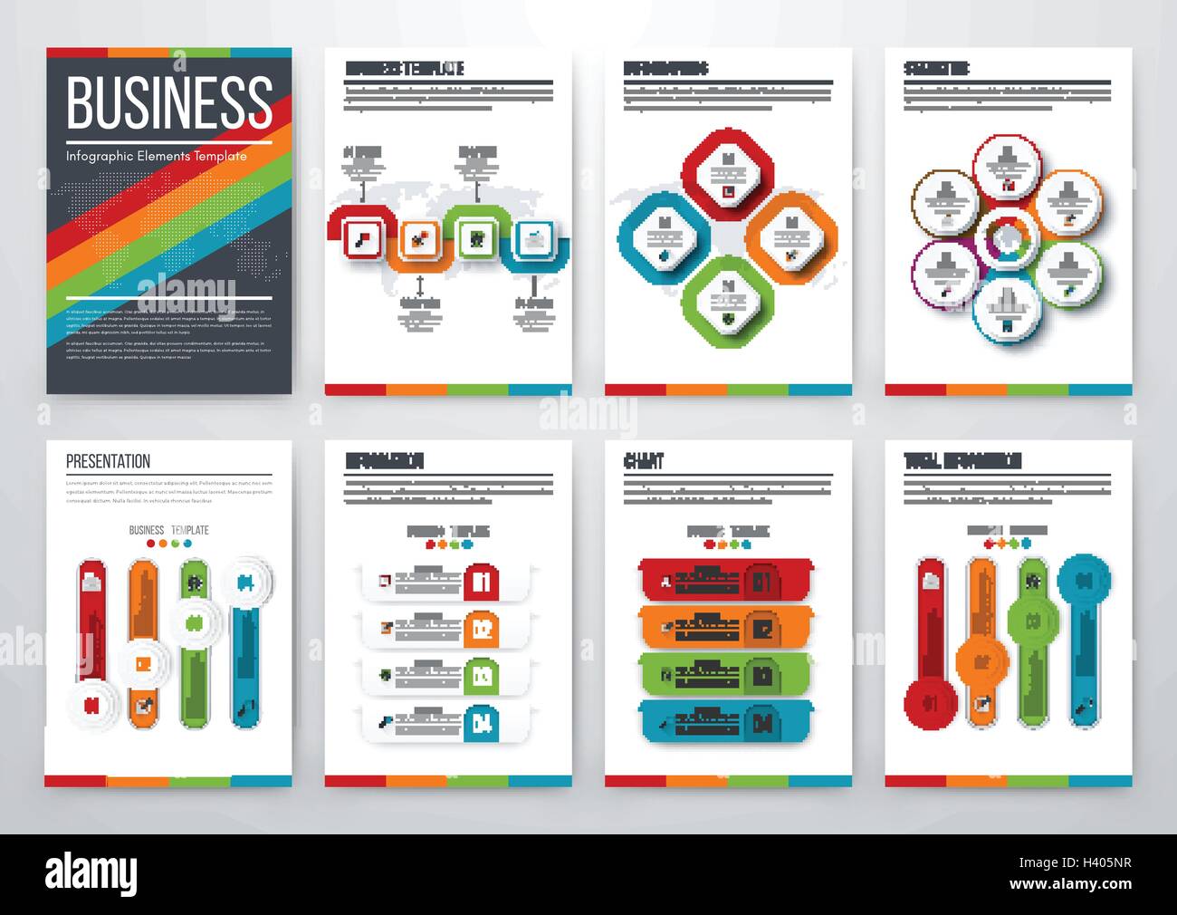 Modern infographic vector concept Stock Vector Image & Art - Alamy