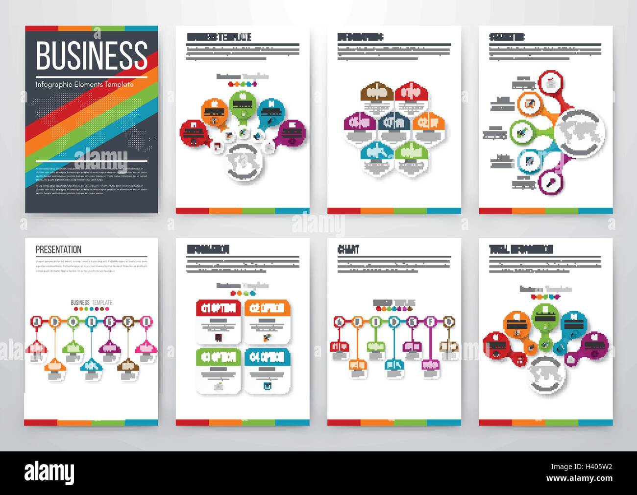 Modern infographic vector concept Stock Vector Image & Art - Alamy