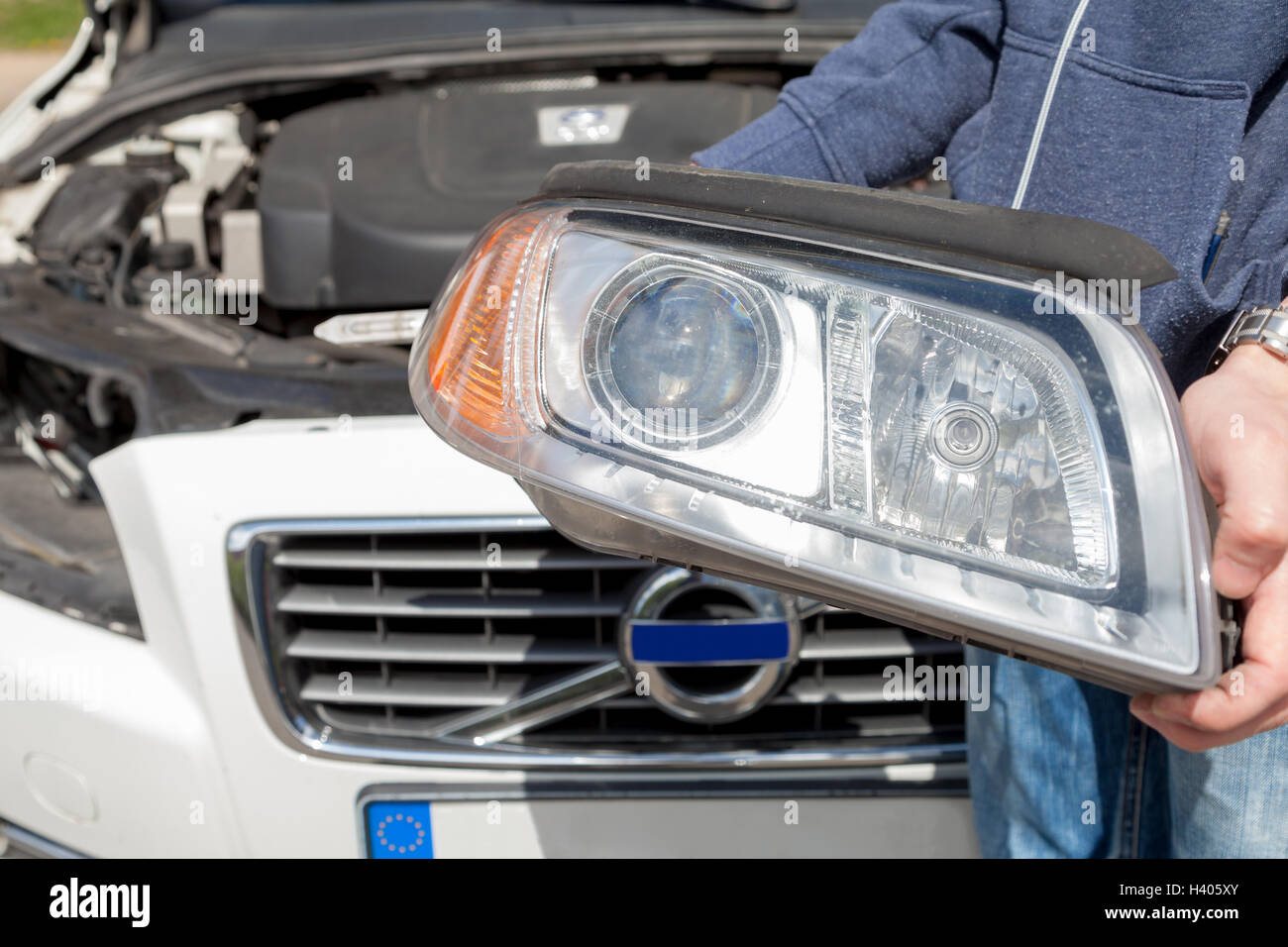 Headlight repair hi-res stock photography and images - Alamy