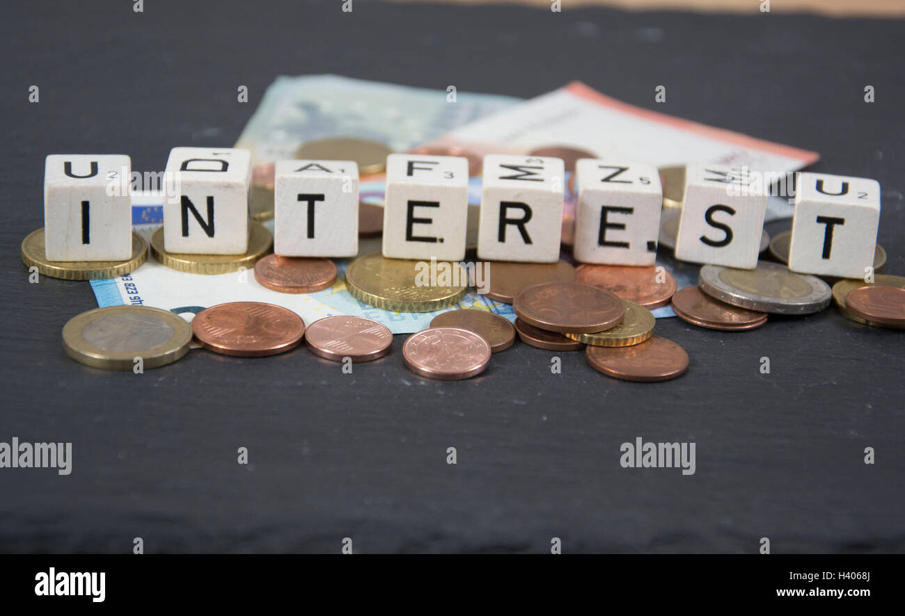 symbol image for interest Stock Photo - Alamy