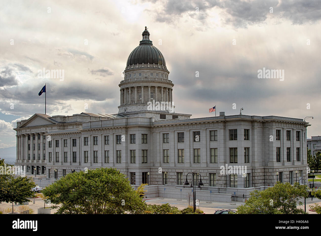 The Utah state capitol building in Salt Lake City, Utah USA Stock Photo ...