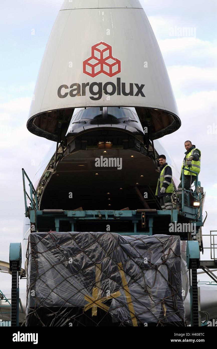 Lux air cargocenter hi-res stock photography and images - Alamy