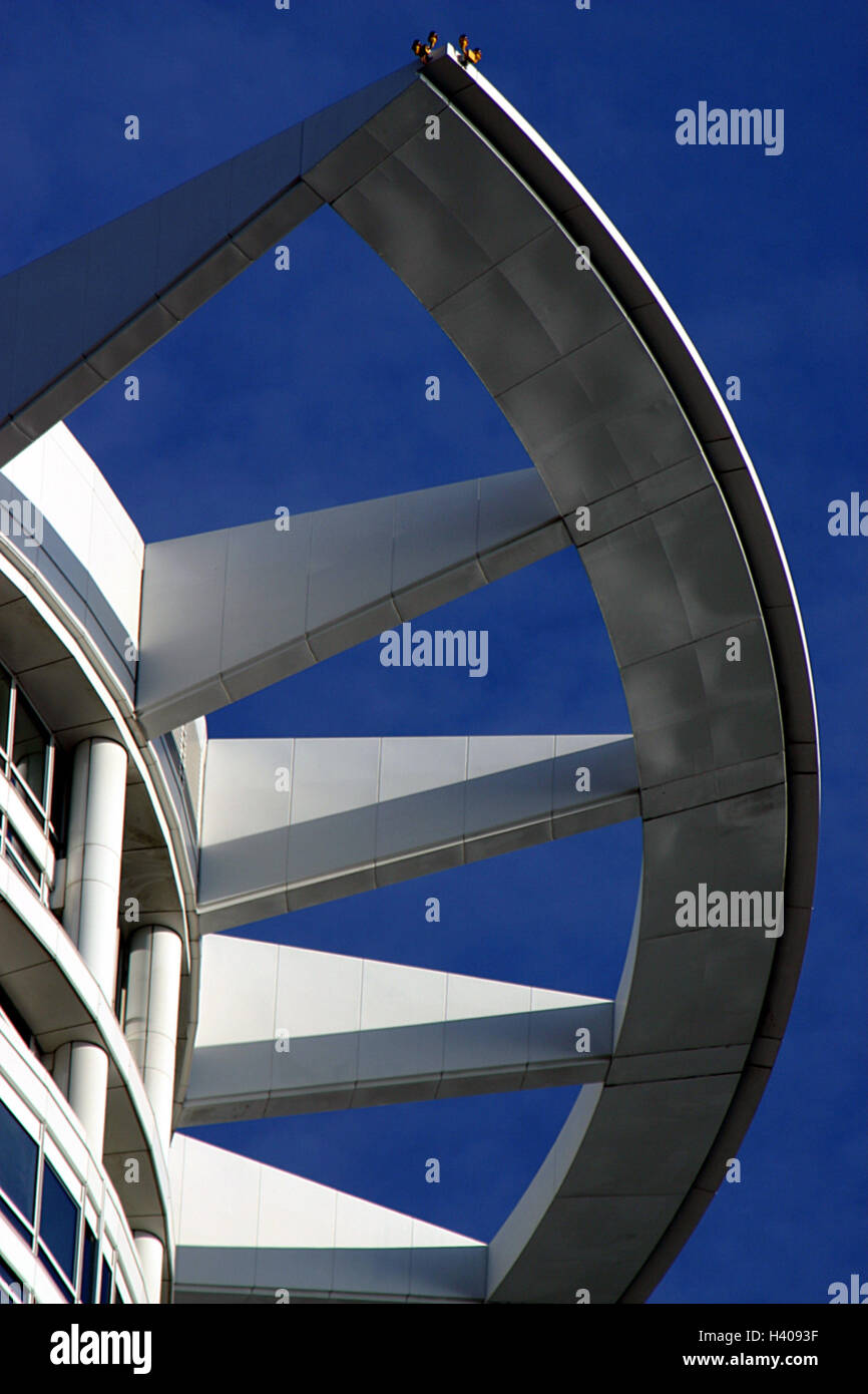 Germany, Hessen, Frankfurt on the Main, west final Tower, detail ...