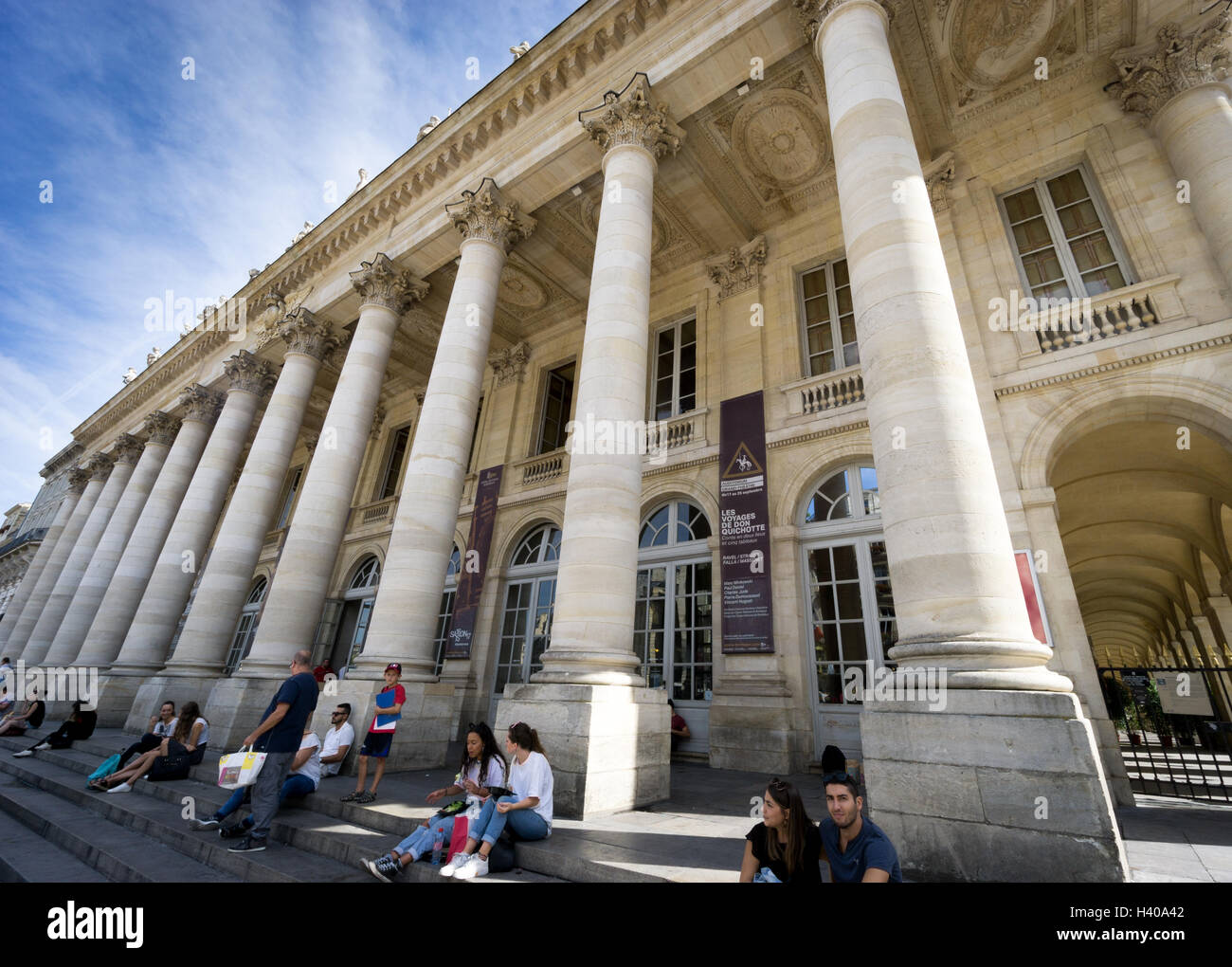 Opéra National de Bordeaux - Grand-Théâtre. The Natioal Opera House in ...