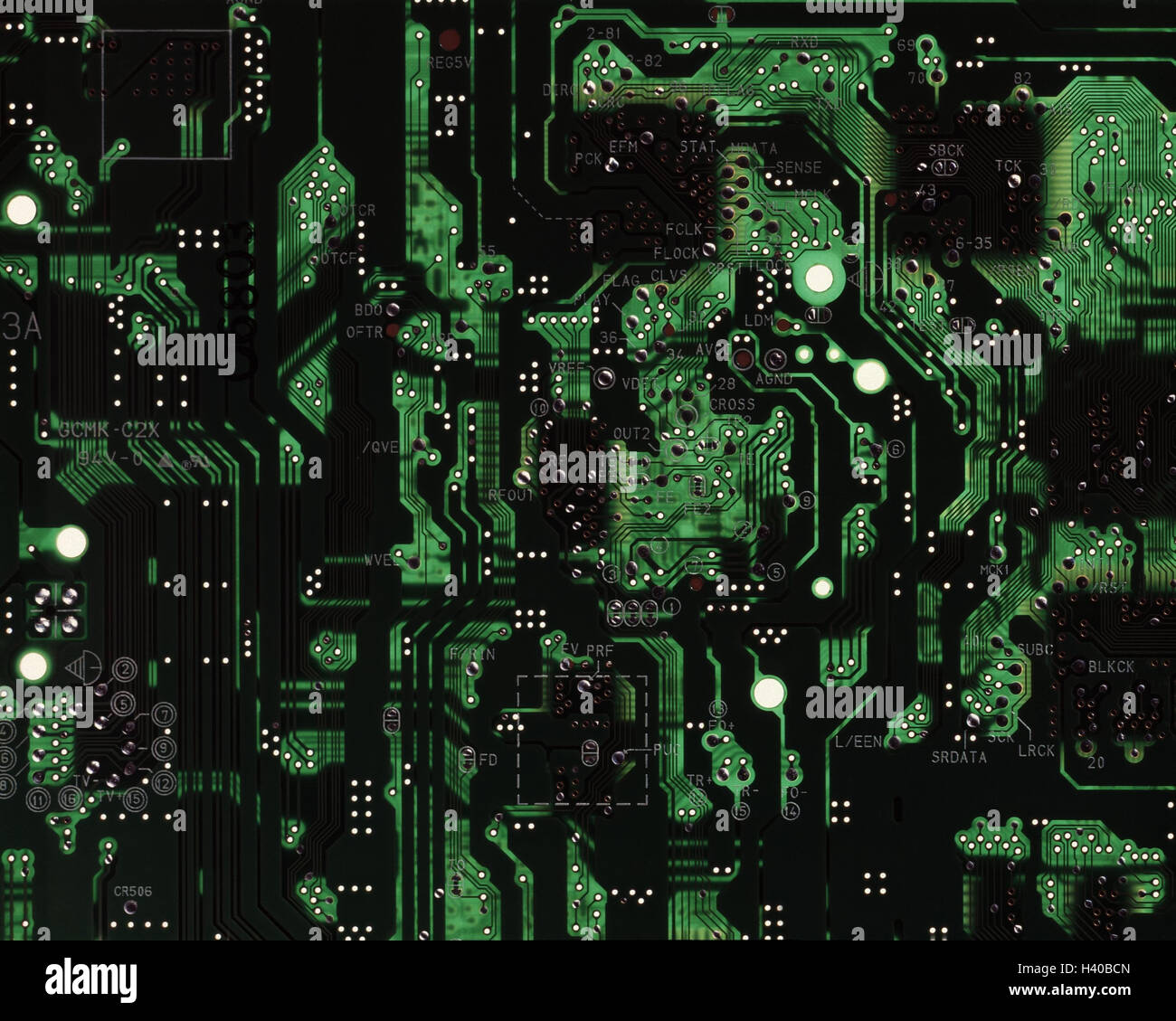 Electronics, board, detail, electronics, electrical engineering ...
