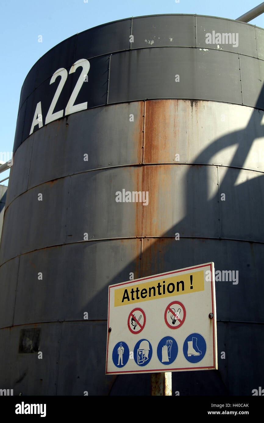 Refinery plant detail warehouse tank sign petroleum refinery refinery ...