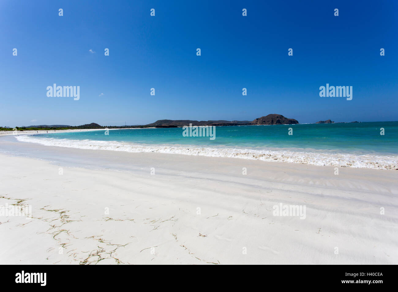 sand beach in Lombok, Indonesia Stock Photo - Alamy