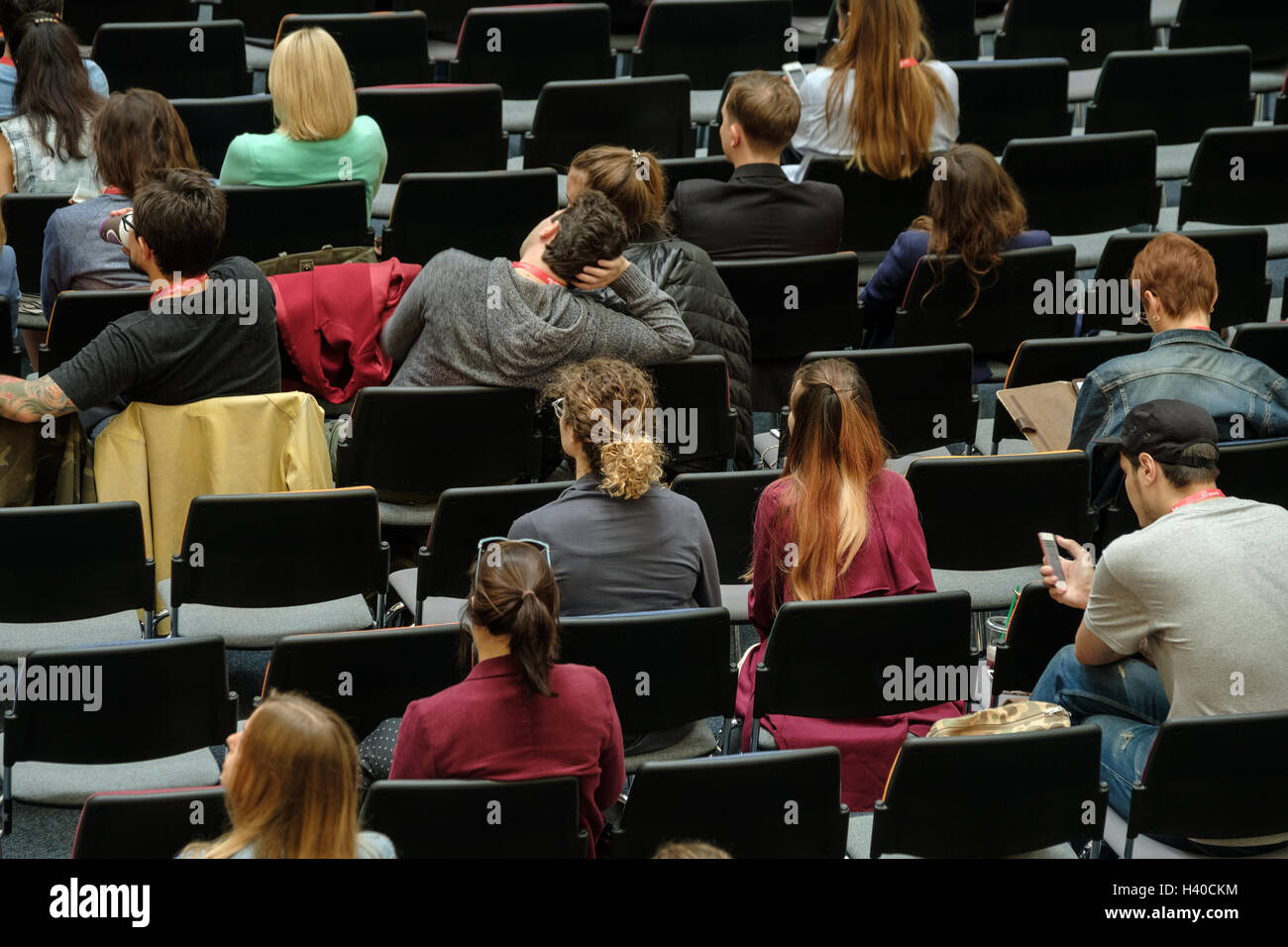Audience at a conference Stock Photo - Alamy