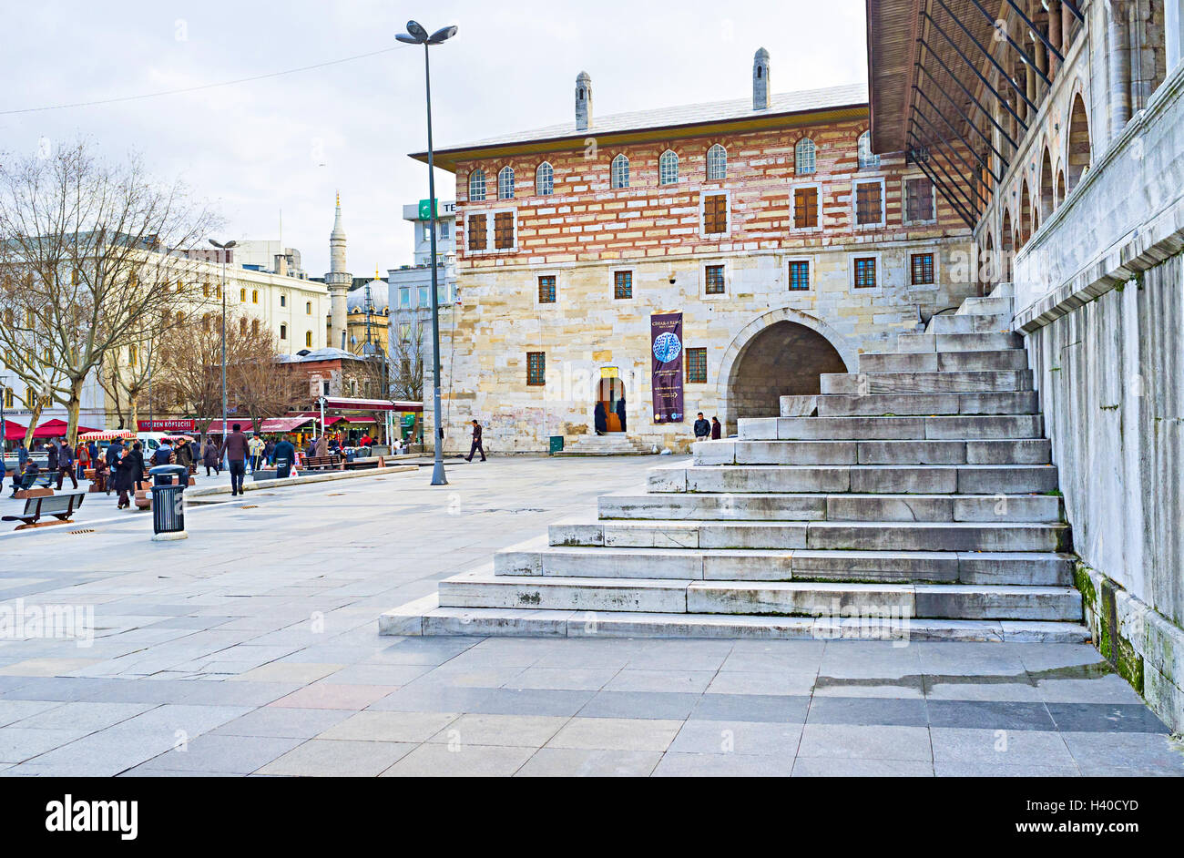 The Sultan's Summer Palace located next to the New Mosque on Rustem ...