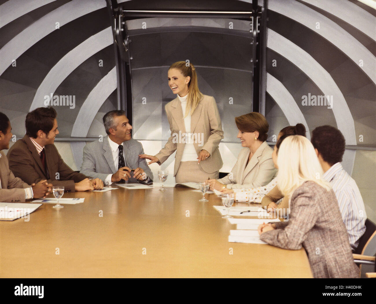 Conference room, business people, discussion, business, conference room ...