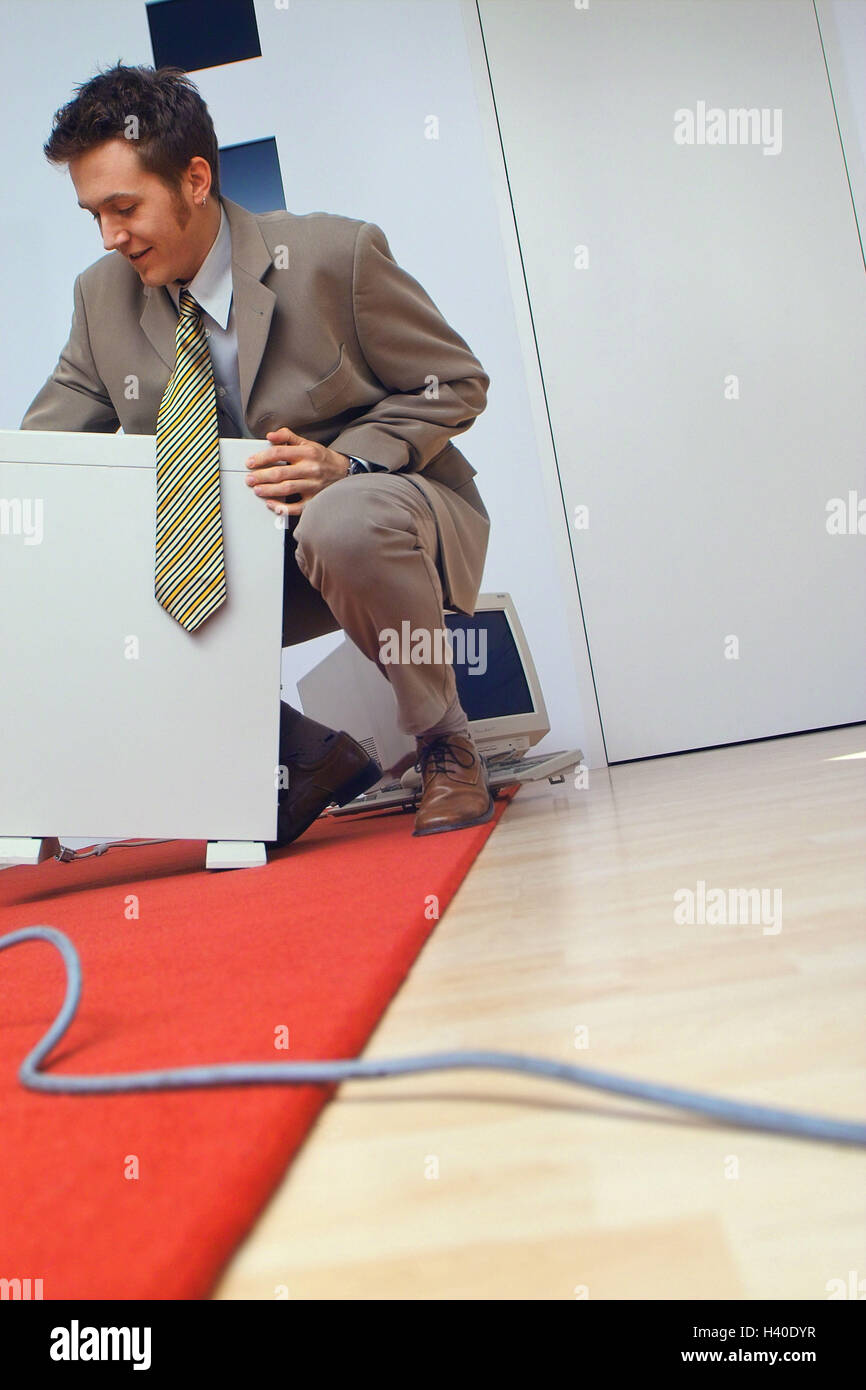 Office squat hi-res stock photography and images - Alamy