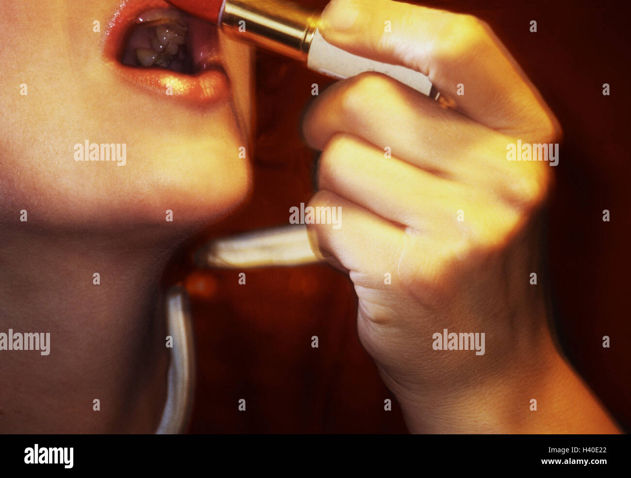 Curled lip hi-res stock photography and images - Alamy