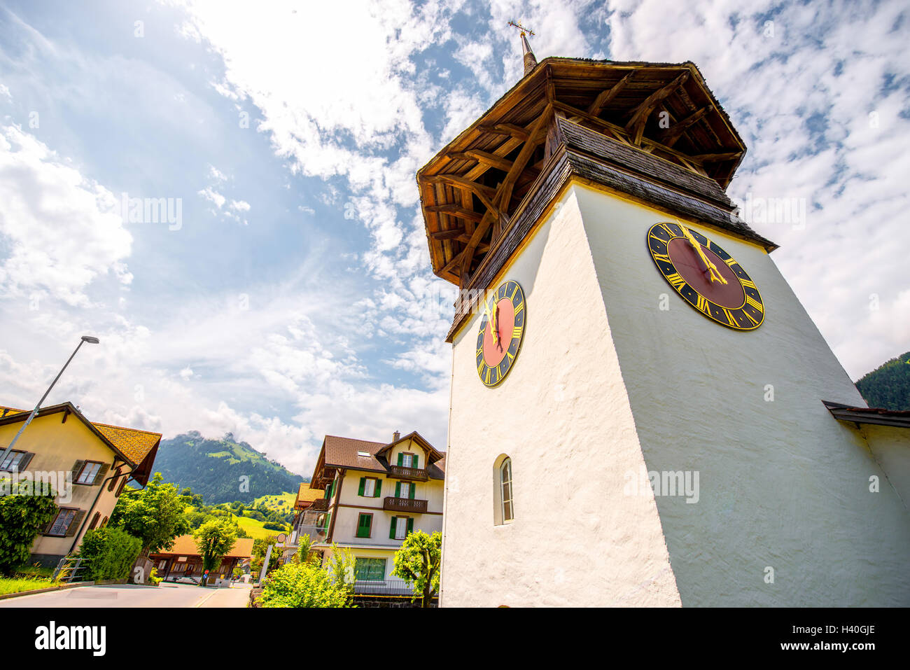 Ancient swiss church hi-res stock photography and images - Alamy