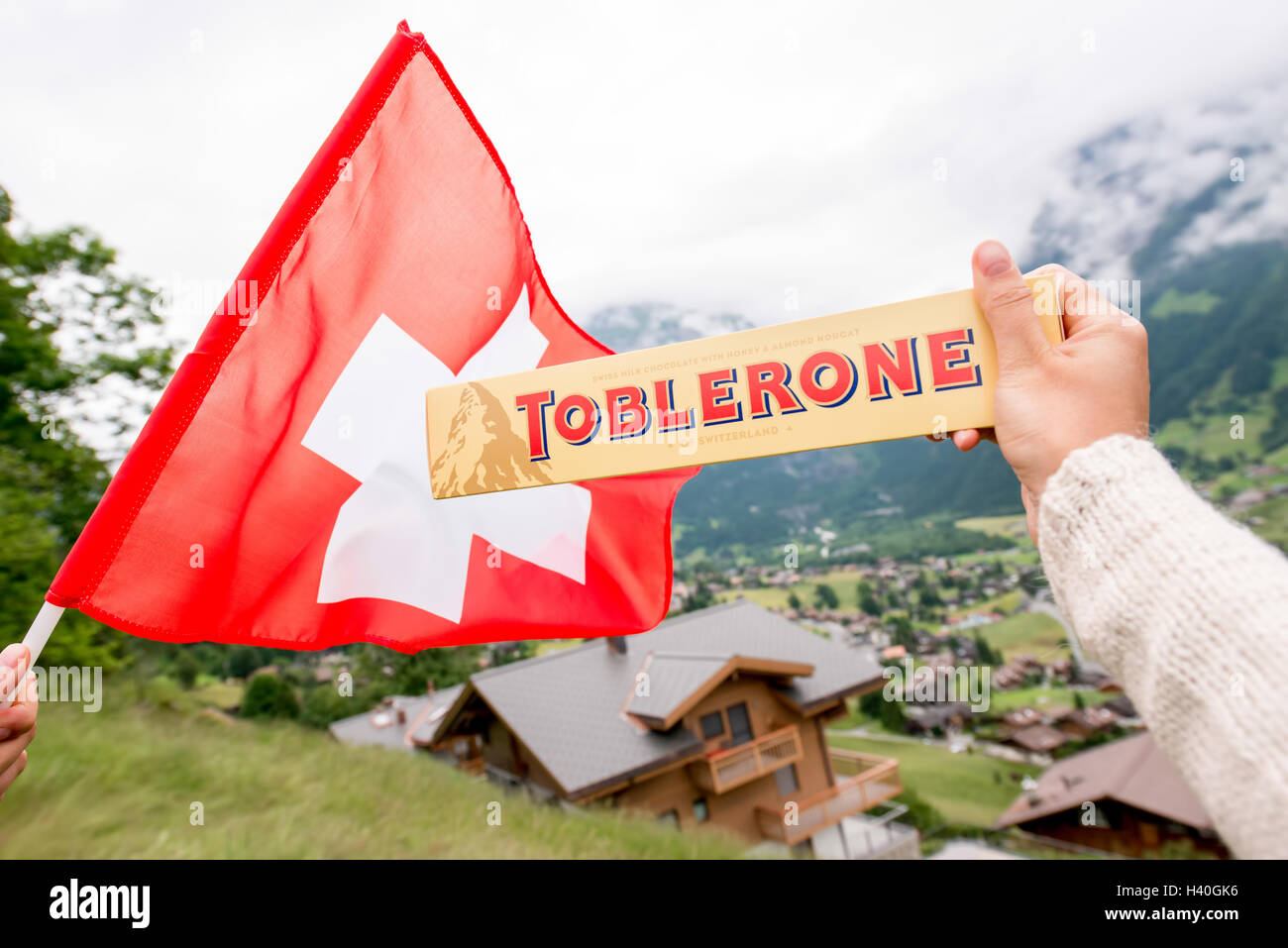 Toblerone symbol hi-res stock photography and images - Alamy