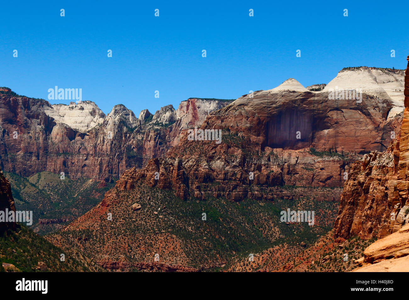 Zion National Park, Utah Rock Formations Stock Photo - Alamy