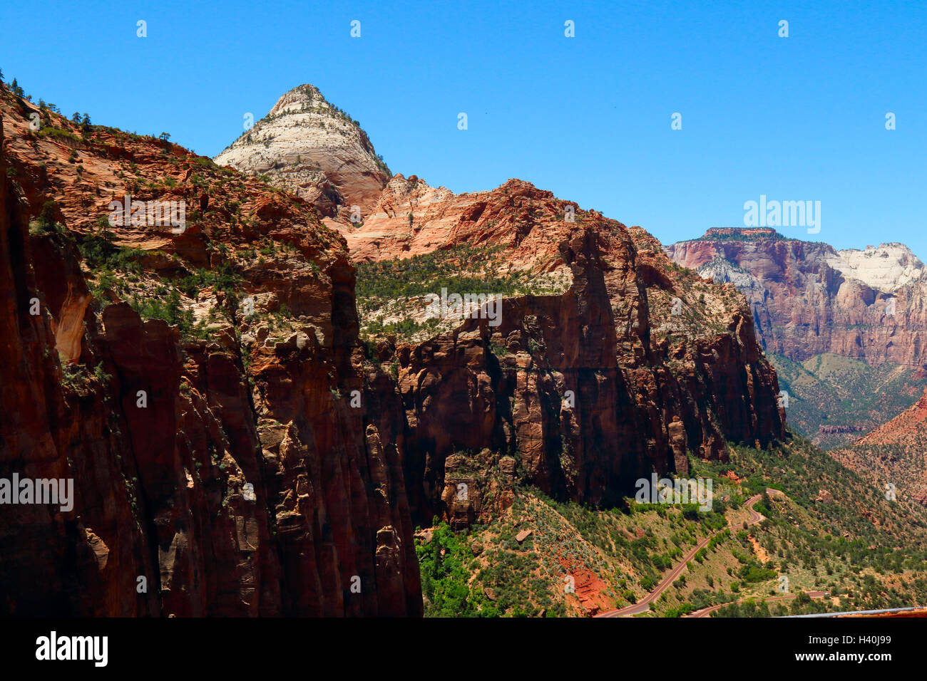 Zion National Park, Utah Rock Formations Stock Photo - Alamy