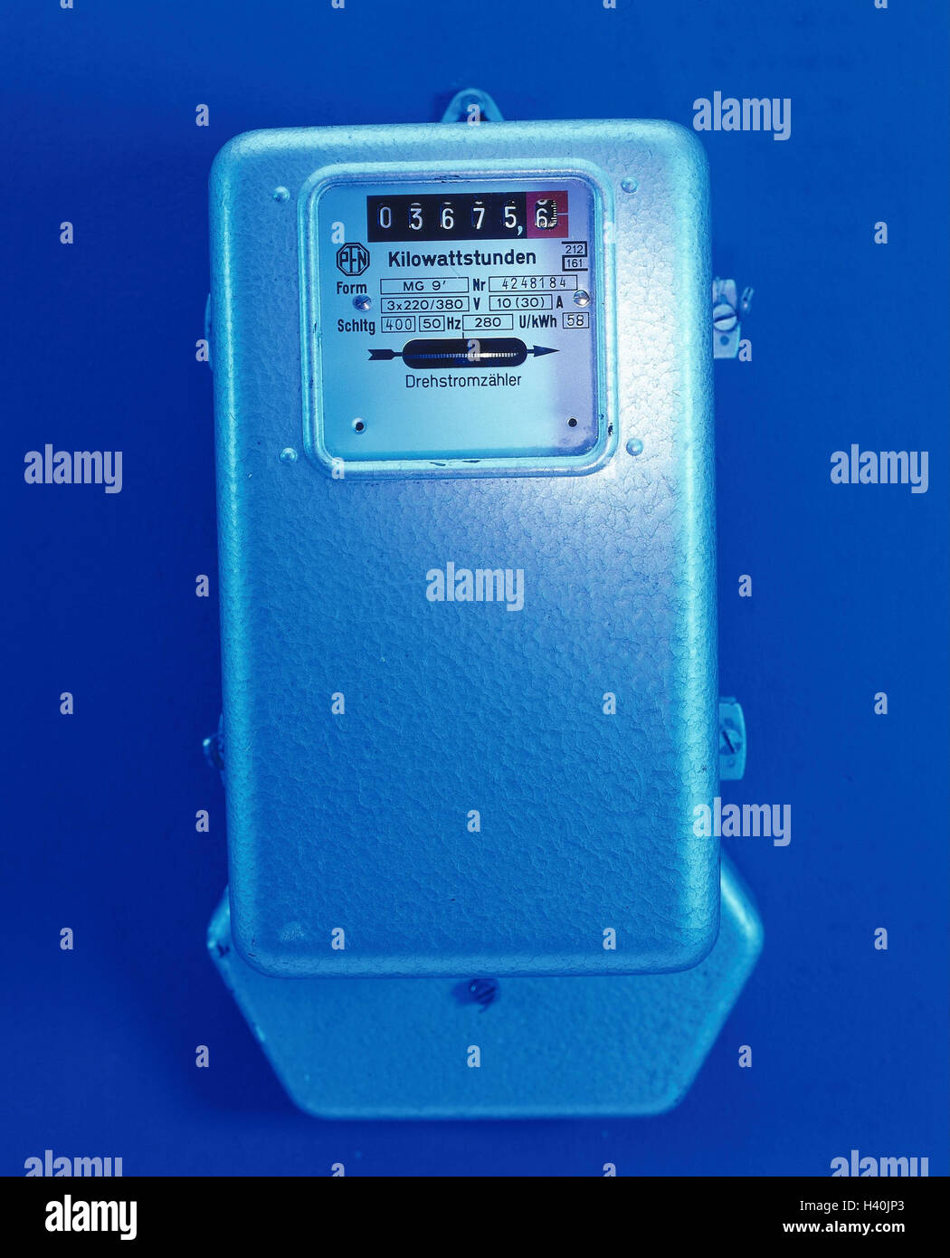Electricity metres, consumption display, rotary current counter ...