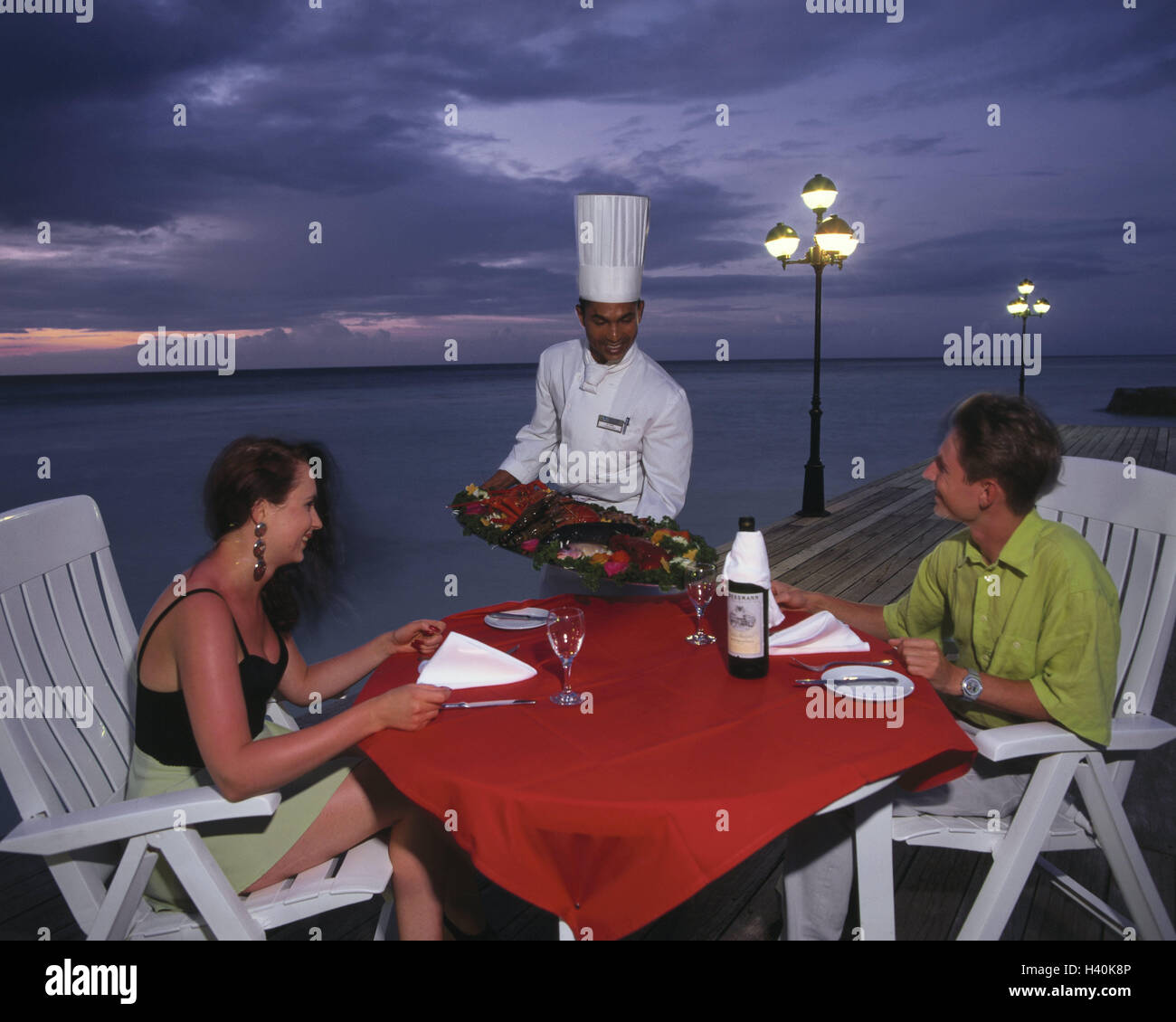 Waiter sea hi-res stock photography and images - Alamy
