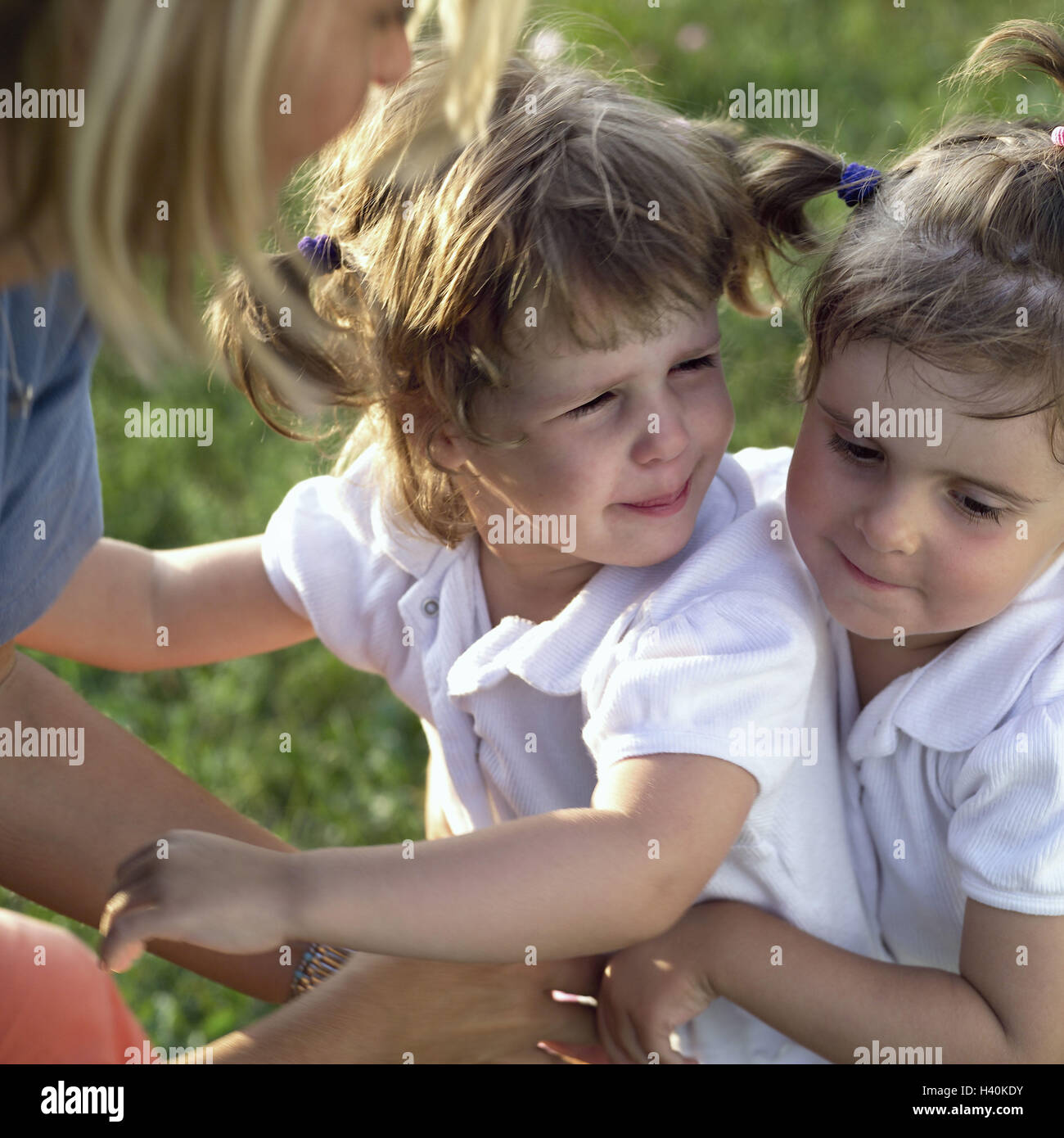 Garden, nut, children, play, detail, playground, woman, infants, girls ...