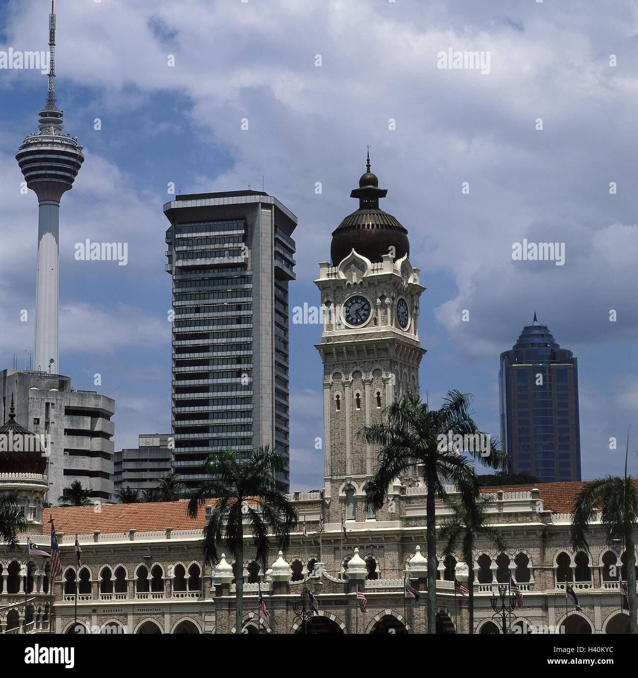 Malaysia, Kuala Lumpur, Merdeka, Square, sultan Abdul Samad Building ...