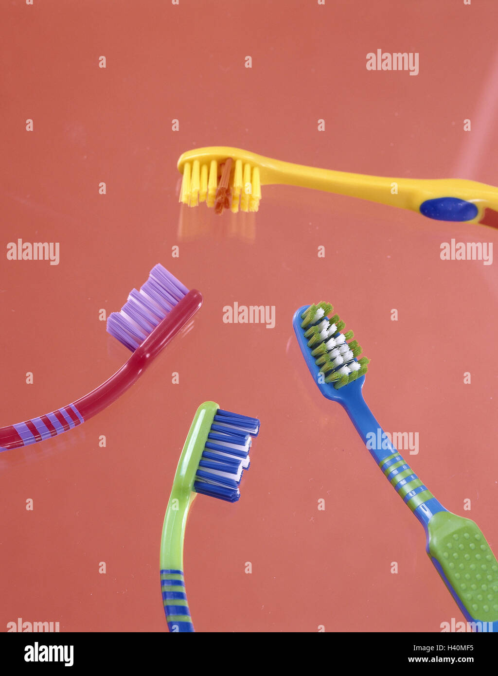Toothbrushes, brightly, detail, toothbrush, cog care, oral hygiene, cog ...