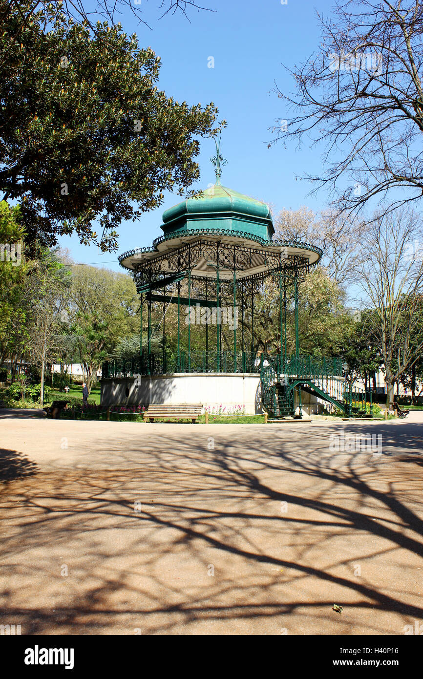 Estrela garden, Lisbon, Portugal Stock Photo - Alamy