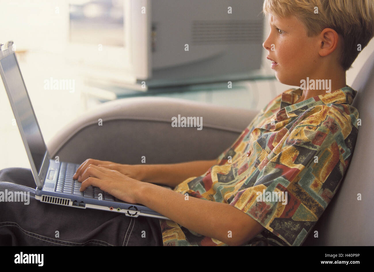 Sofa, boy, laptop, data entry, tread, child, 6 - 12 years, computers ...