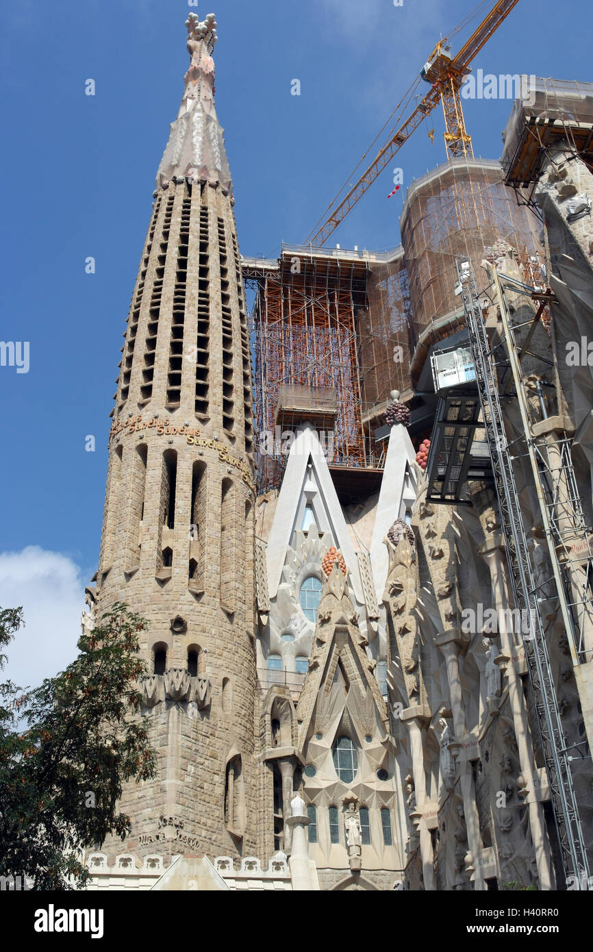 Sagrad Familia, Barcelona, Spain Stock Photo - Alamy