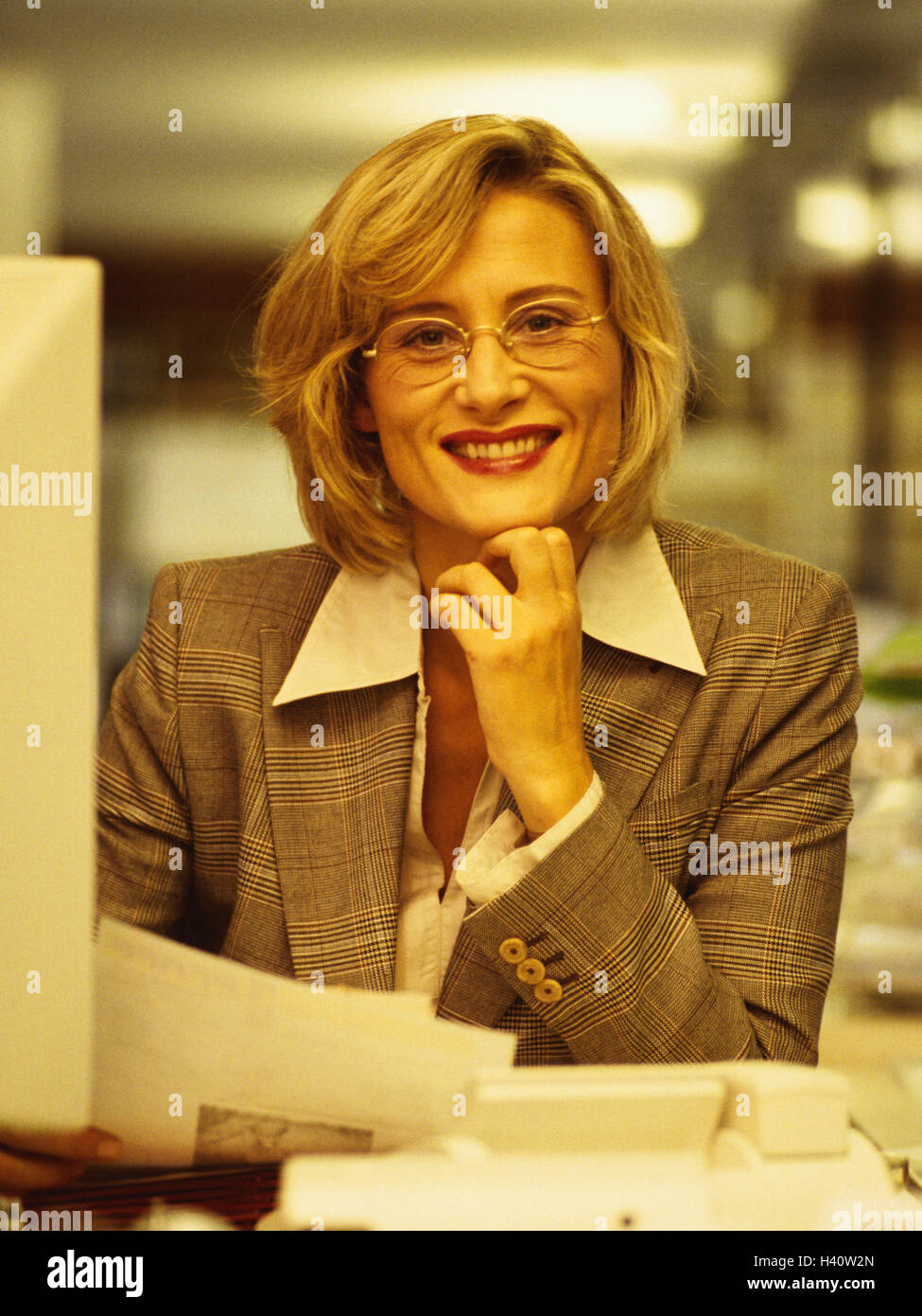 Curled desk work hi-res stock photography and images - Alamy