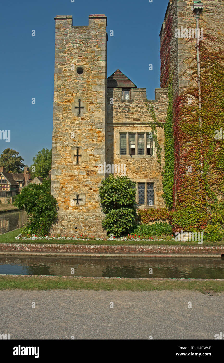 Heaver Castle Tower, Kent, England Stock Photo - Alamy