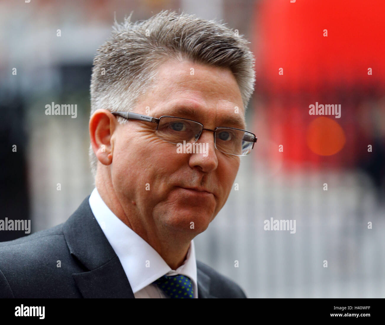 Anti-Slavery Commissioner Kevin Hyland arrives at Westminster Abbey in ...