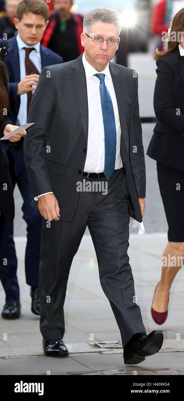 Anti-Slavery Commissioner Kevin Hyland arrives at Westminster Abbey in ...