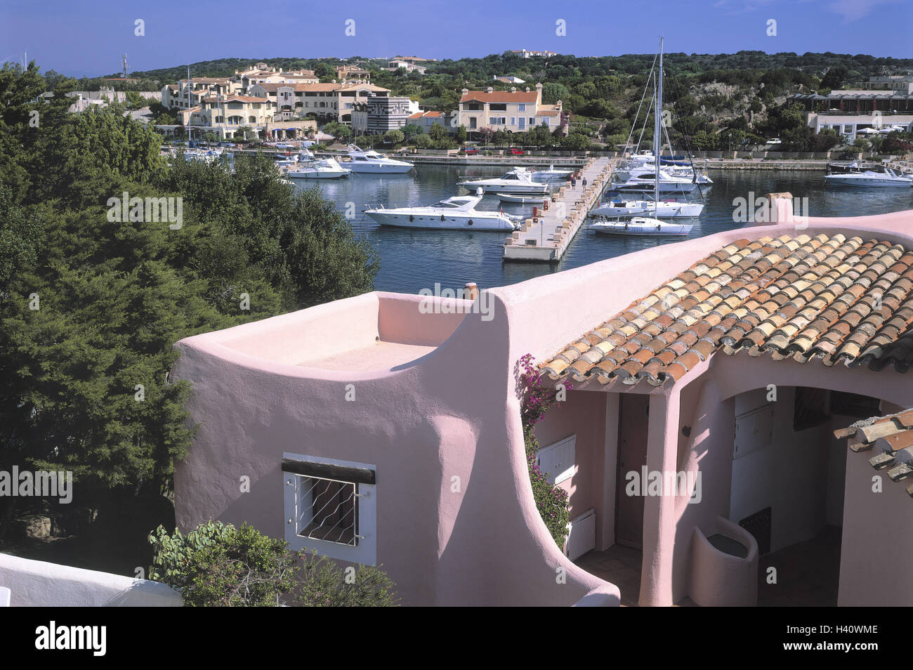 Italy, Sardinia, province Sassari, Costa Smeralda, postage Cervo, local ...