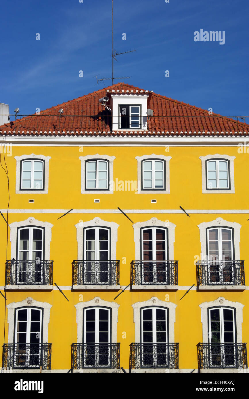 Old building, Lisbon, Portugal Stock Photo - Alamy